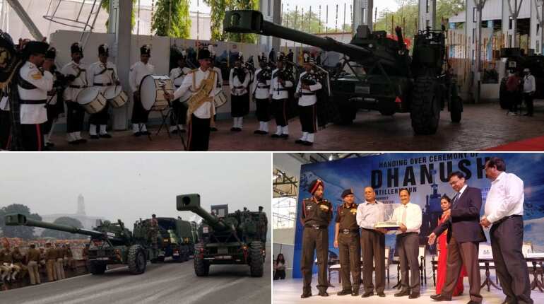 Indian Army gets first batch of Dhanush artillery guns - India News News