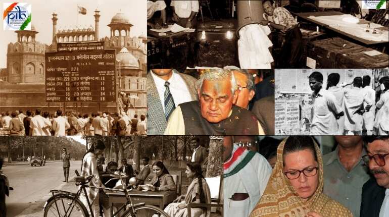 Iconic pictures of Indian General Elections - India News News