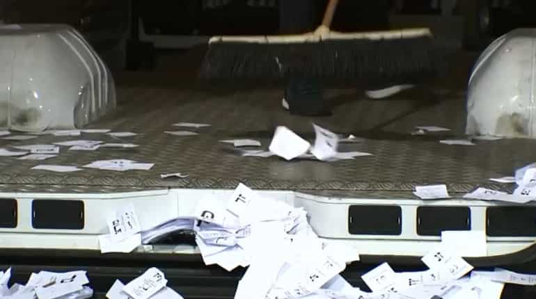 Over 300 tons of ballot slips and boxes go to waste after Israel's ...