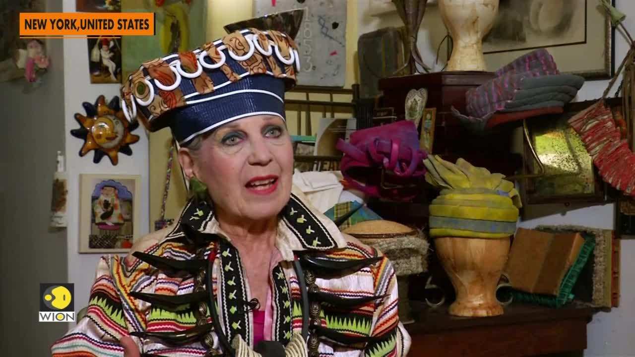 NY artist Debra Rapoport turns garbage into high-end fashion - World News