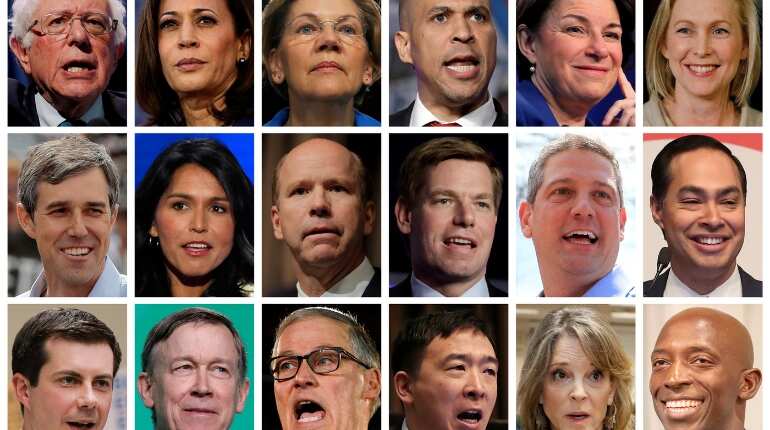 Big Democratic field taking shape for 2020 US presidential race - World ...