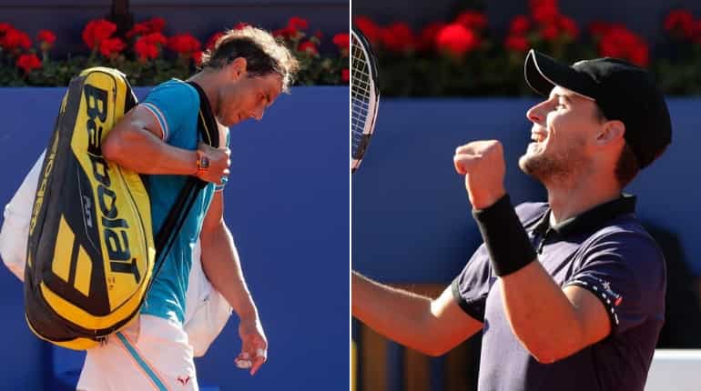 Dominic Thiem stuns Rafael Nadal to reach Barcelona final - Sports News Dominic Thiem stuns Rafael Nadal to reach Barcelona final - Sports News