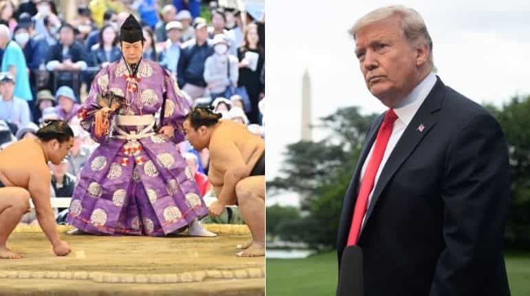 Clash of the titans: Trump set for sumo showdown - World News