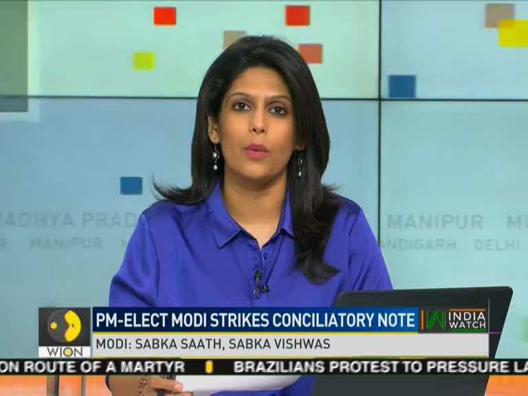 India Watch: Modi credits grassroot workers for win - India News News