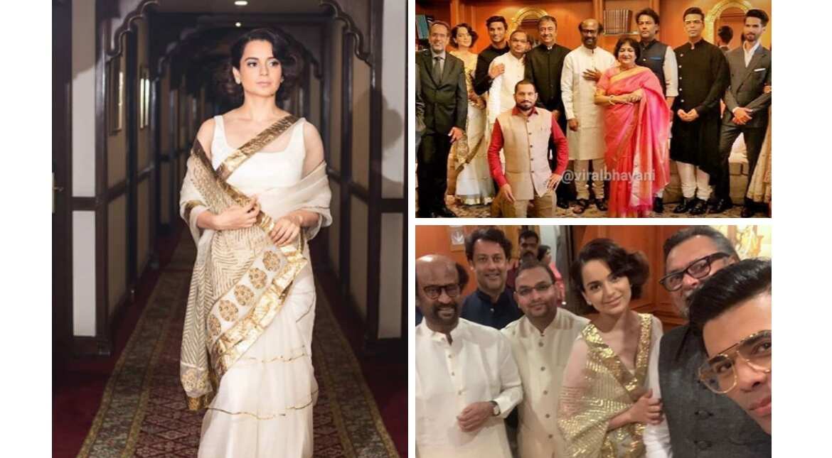 Rajinikanth, Karan Johar, Kangana Ranaut, Asha Bhonsle spotted at ...