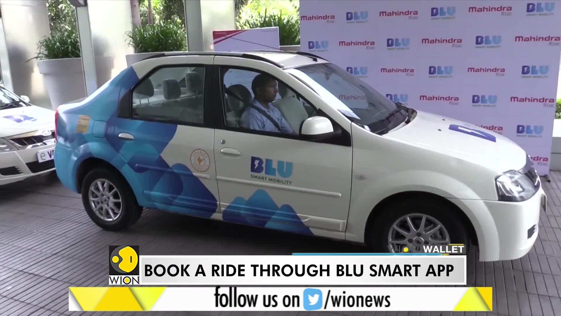 Blu Smart launches electric cab on Mahindra E-Verito - Business ...