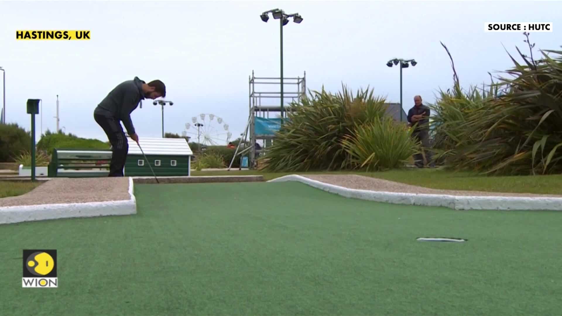 Putting for victory, 'The Force' is top of the crazy golf world - World ...