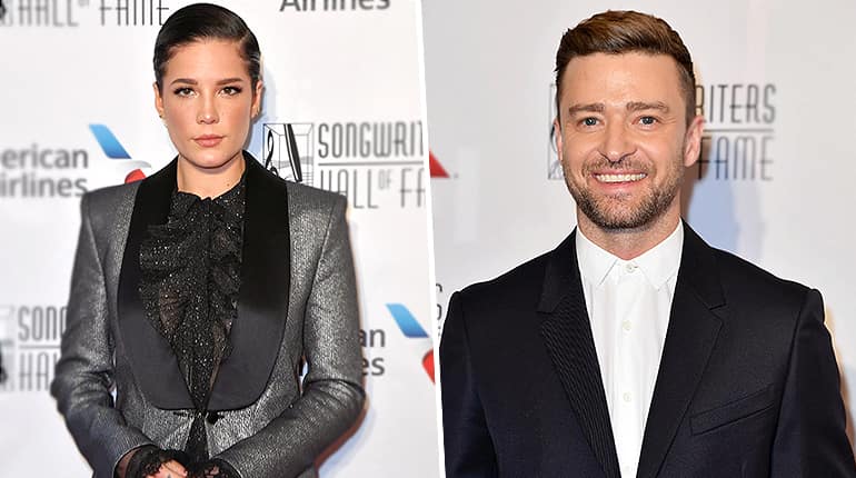 Justin Timberlake, Halsey honored at Songwriters Hall of Fame ...