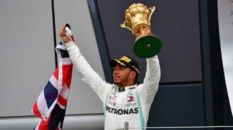 Lewis Hamilton says British crowd gave him 'energy' for record win ...