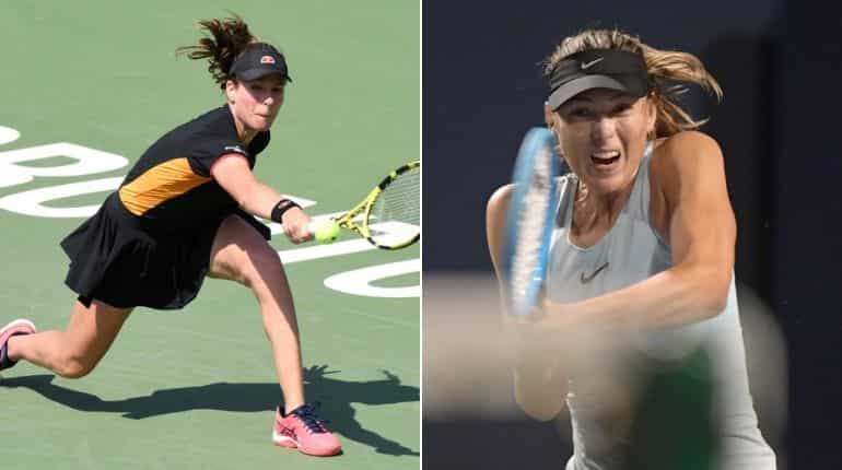 Johanna Konta, Maria Sharapova fall at Rogers Cup in Toronto - Sports News