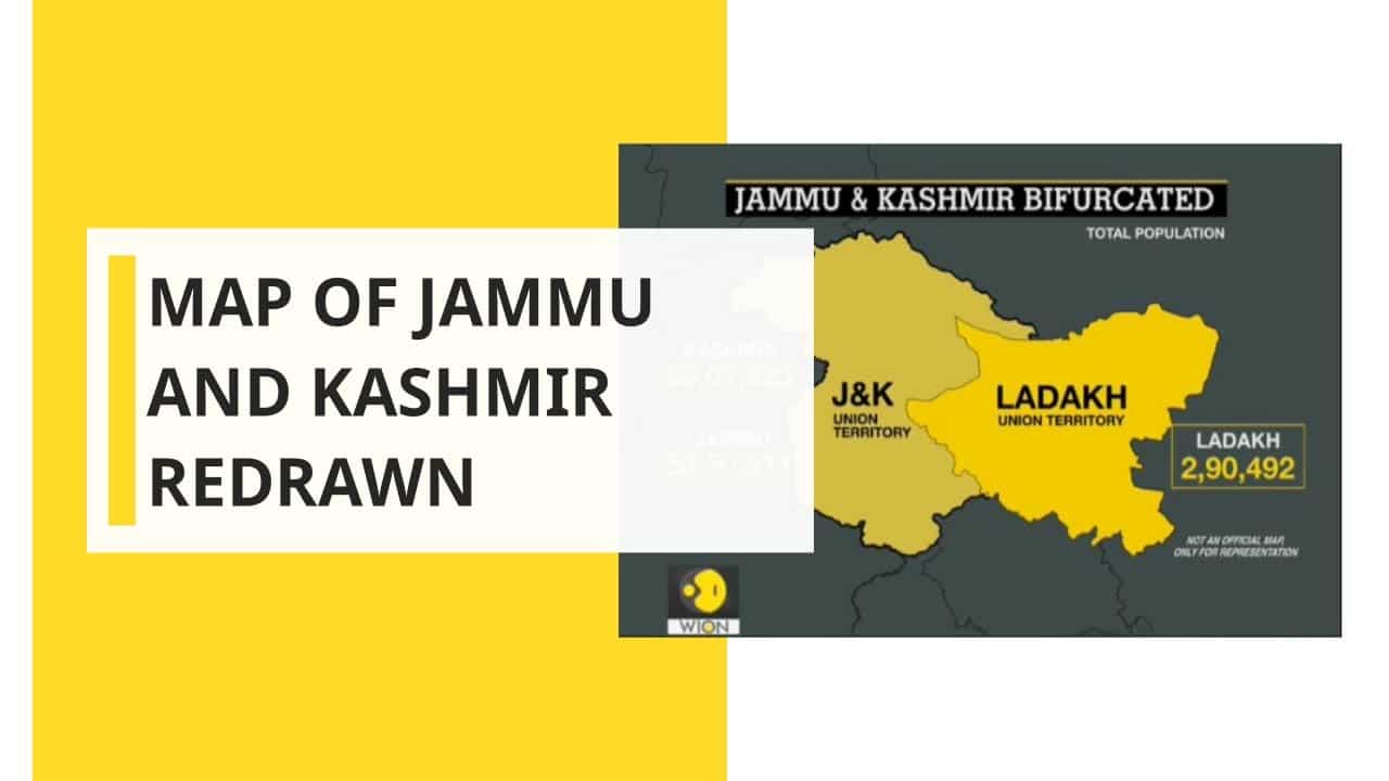 Modi govt redraws line, this is how the map of J&K will look like now ...
