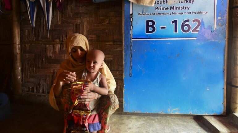 'Miracle' Rohingya baby turns two on crackdown anniversary - South Asia ...