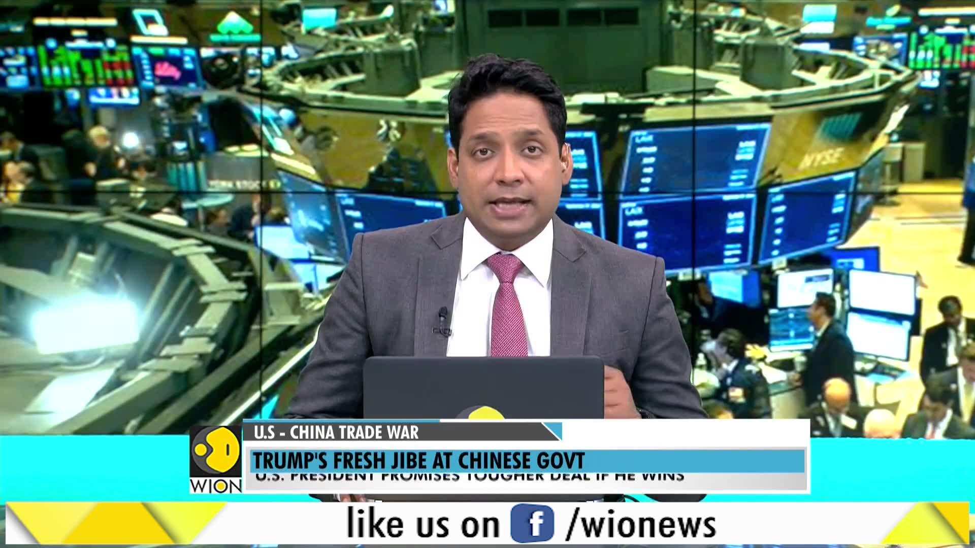 WION Wallet: Trump's fresh jibe at Chinese government - World News