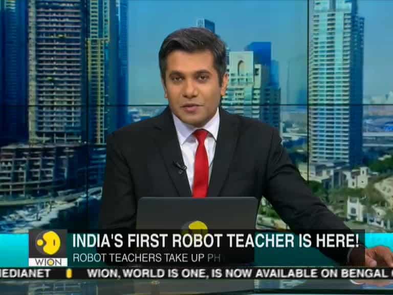 India's first robot teacher in Bengaluru School - SCIENCE & TECH News