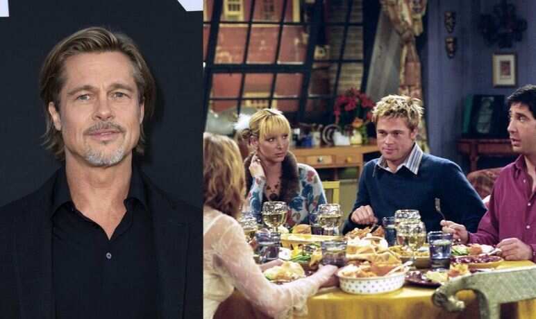 Brad Pitt recalls guest starring on 'Friends', reveals he 'flubbed' his ...