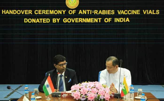 India provides 10,000 anti-rabies vaccines to Myanmar - India News News