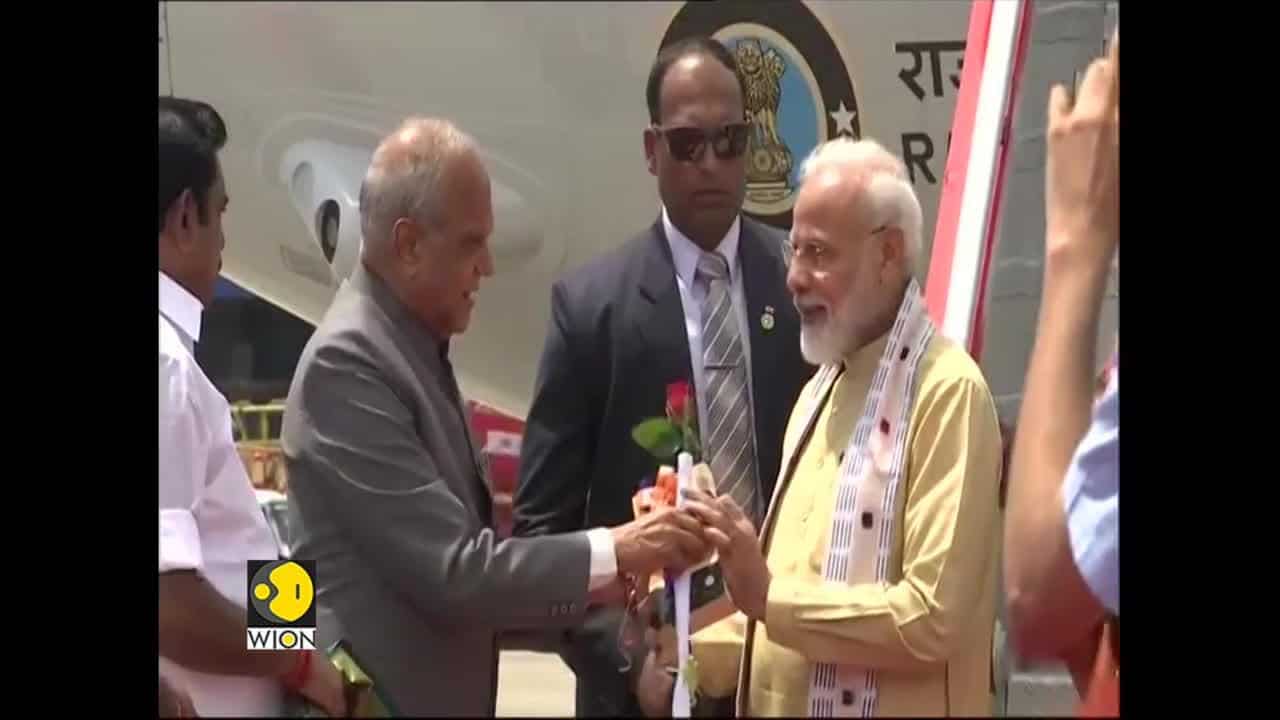 PM Modi arrives in Chennai - South Asia News