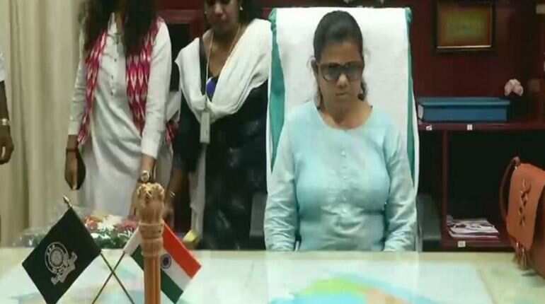 India's first visually impaired woman IAS officer takes charge as ...