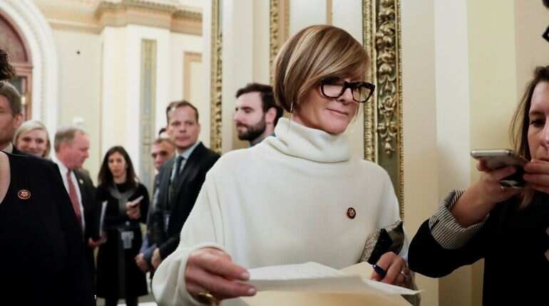 US Representative Katie Hill, facing ethics probe, resigns from ...