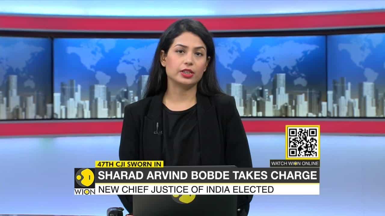 Sharad Arvind Bobde officially takes charge as the 47th Chief Justice ...