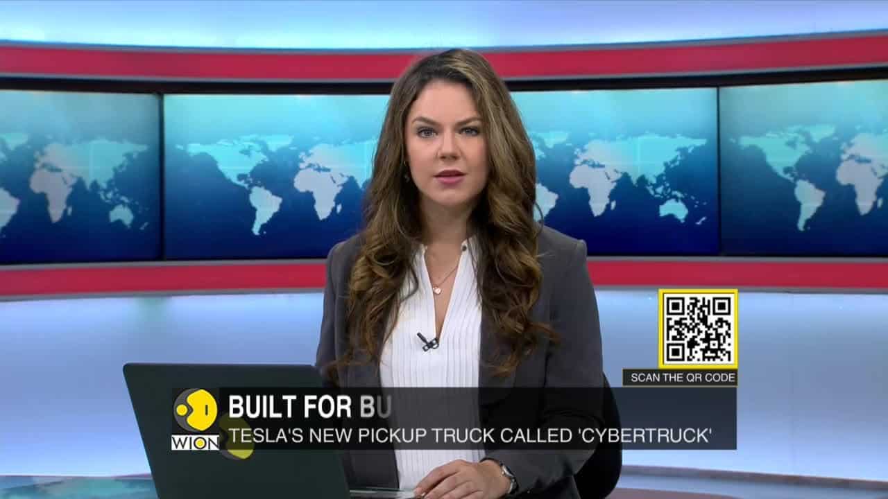 Look at Tesla Cybertruck's epic fail moment - World News