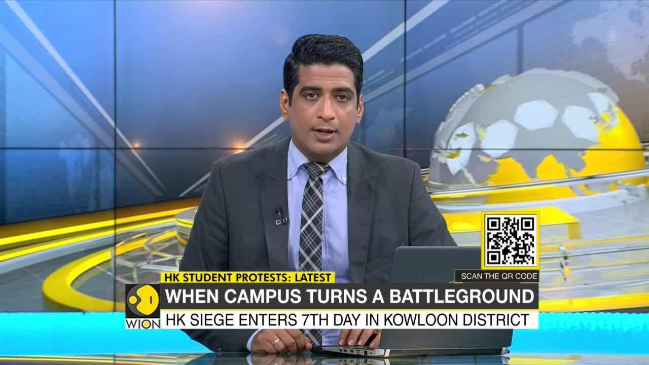 Hong Kong: Inside Polytechnic University, a few dozen holdouts plot ...