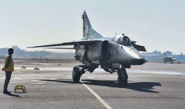 IAF bids farewell to MIG-27, took it's last flight yesterday - India ...