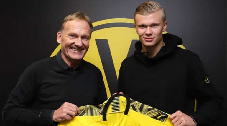 Erling Haaland's father reveals why his son chose Borussia Dortmund ...
