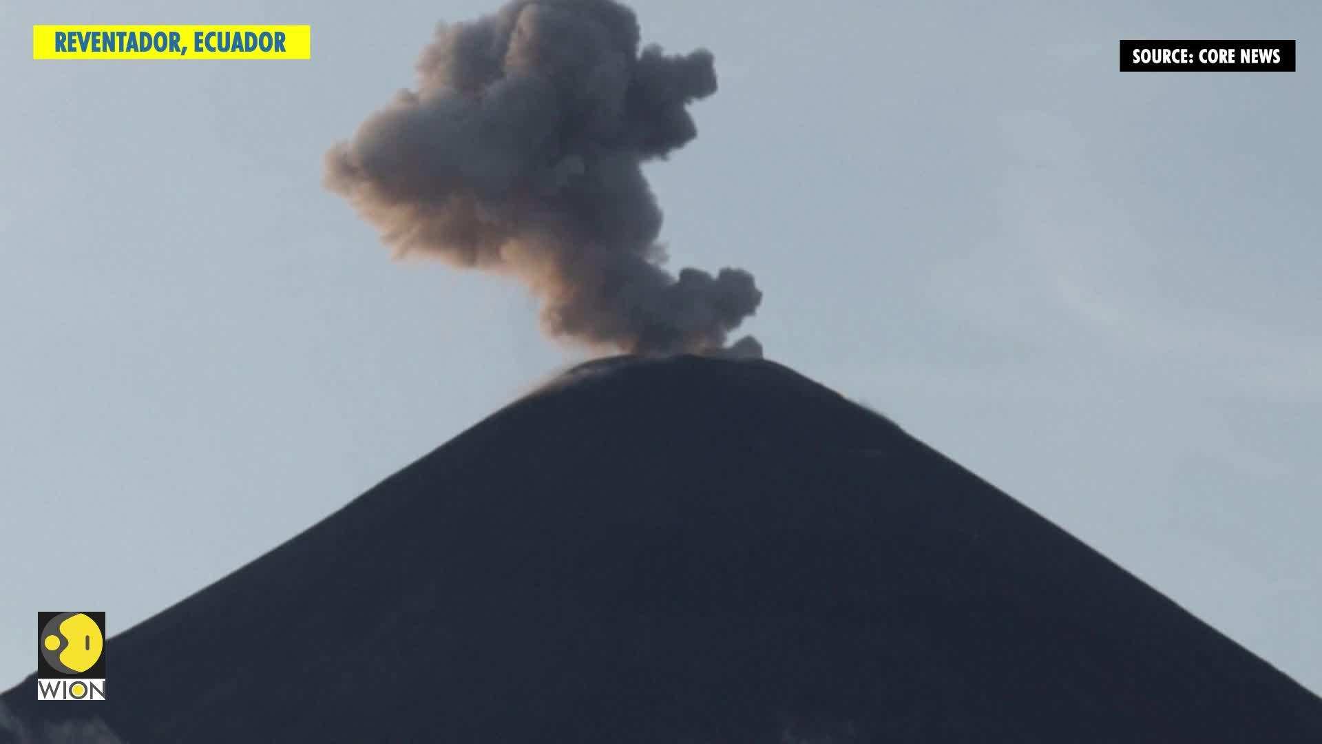 Ecuadorean vulcanologist studies Reventador's explosive eruptions ...