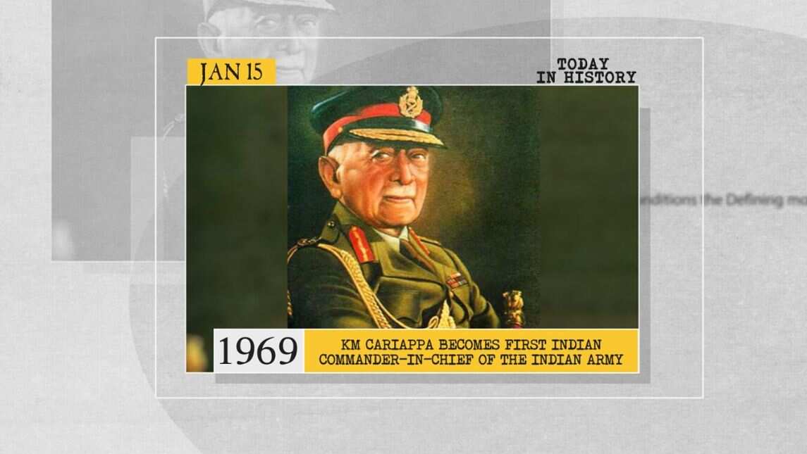 January 15 in History: From first Indian commander-in-chief to US ...