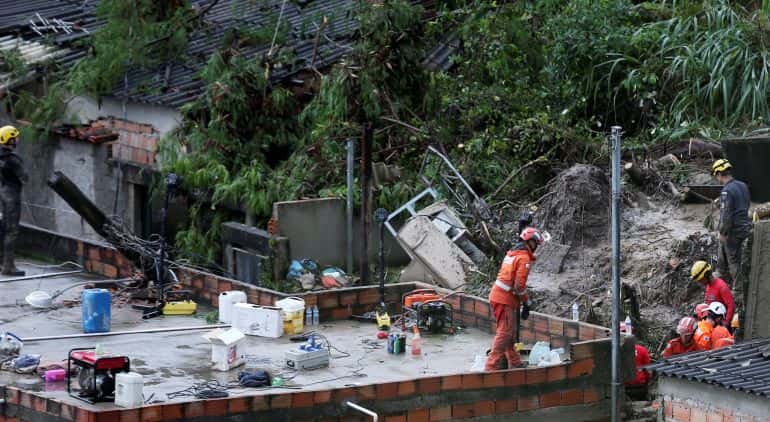 Nearly 50 dead, thousands displaced as storms lash southeast of Brazil ...