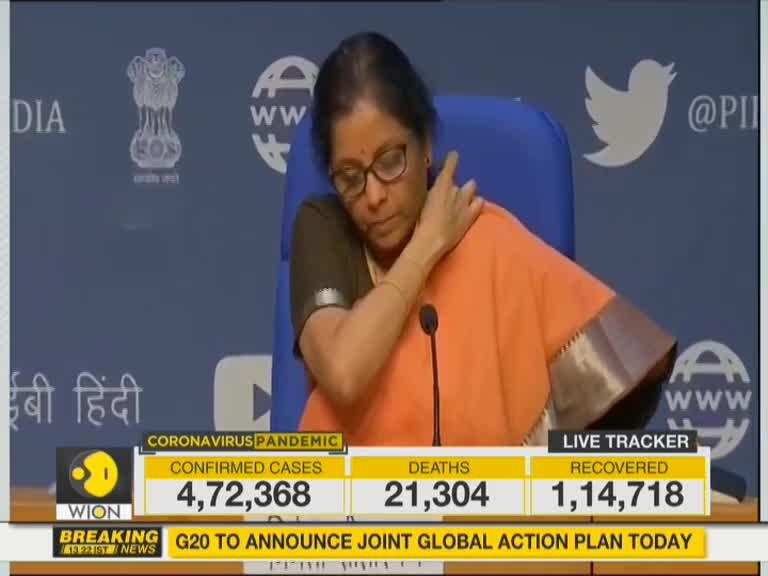 Indian Finance Minister announce 1.70 lakh cr COVID-19 stimulus package ...