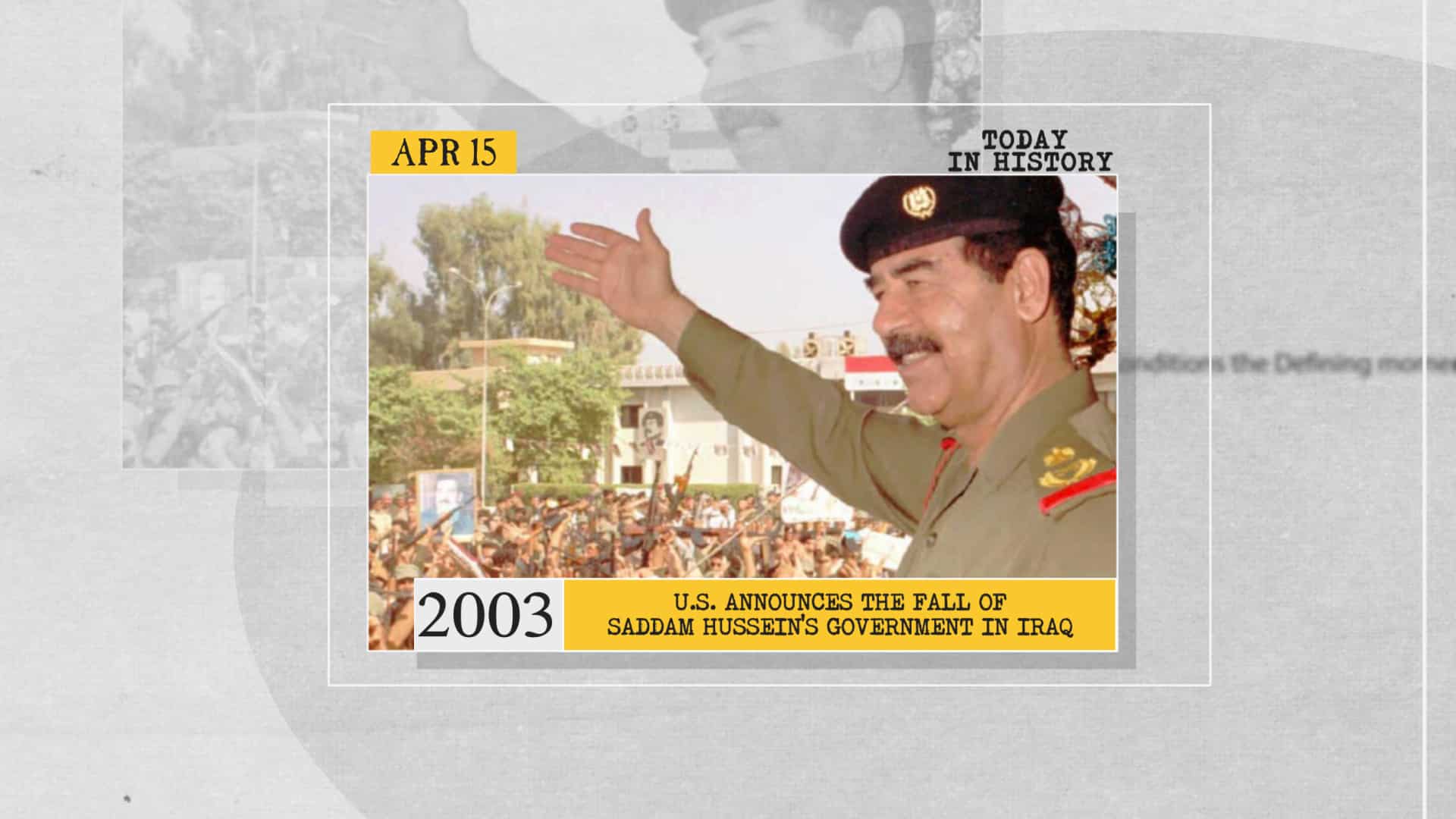 Persian Gulf War Saddam Hussein