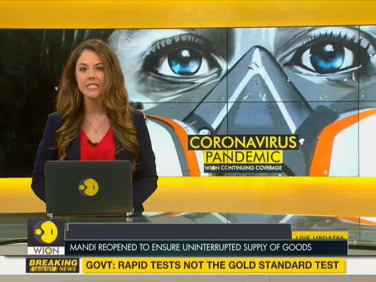 India: Social distancing norms flouted, massive crowd at Azadpur Mandi ...