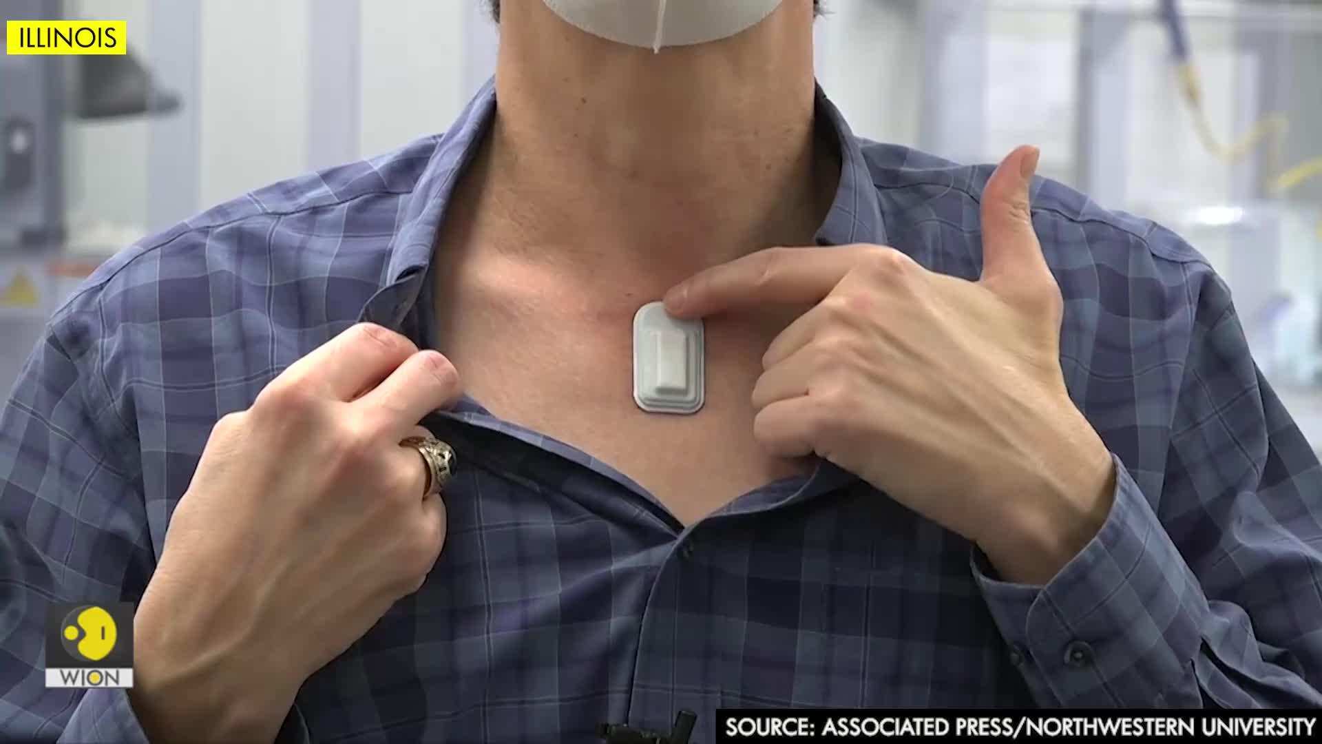 Small wearable device monitors virus symptoms - Edge News