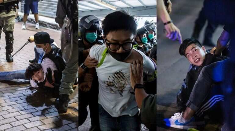 Flash mobs, mass arrests, pepper spray: Highlights of Hong Kong ...