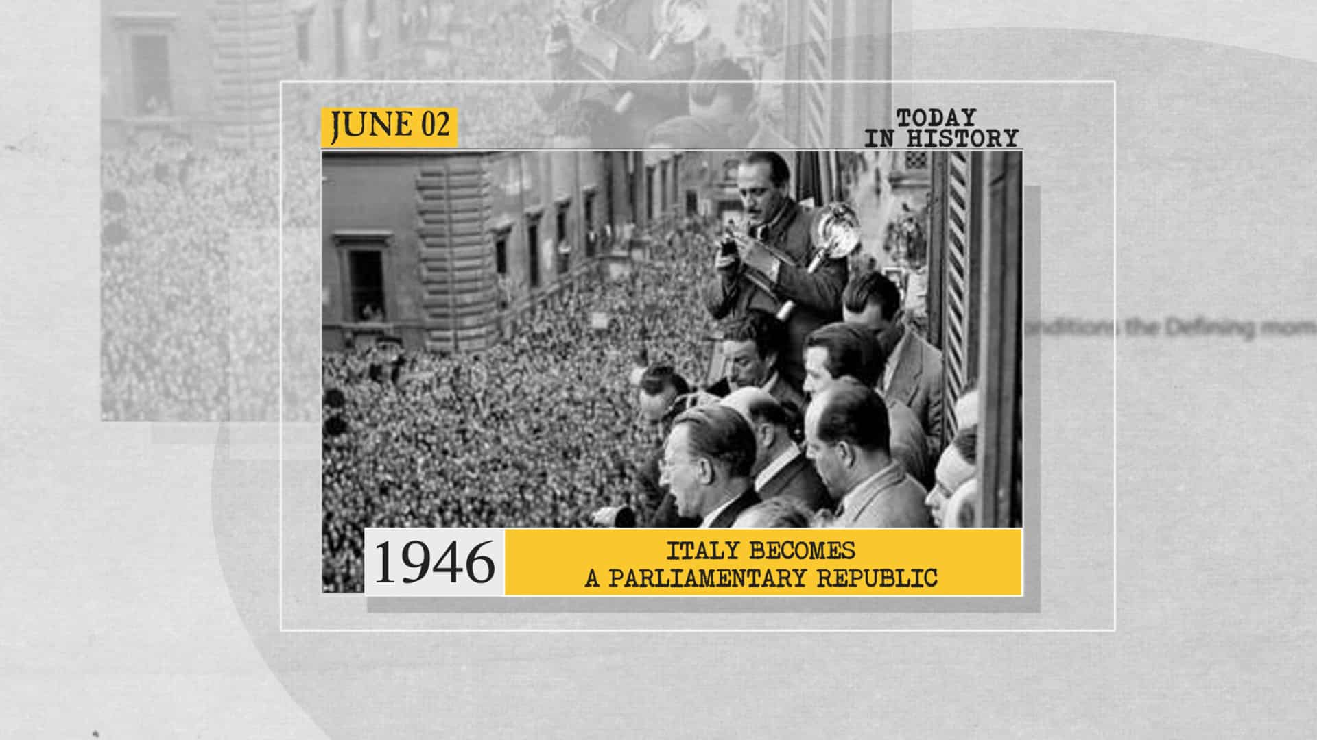 June 2 in history: First US space probe to land on moon, Italy becomes ...