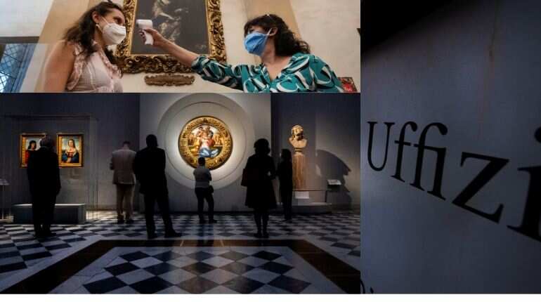From sanitizing to standing afar, Italy's museum shows how art lovers ...