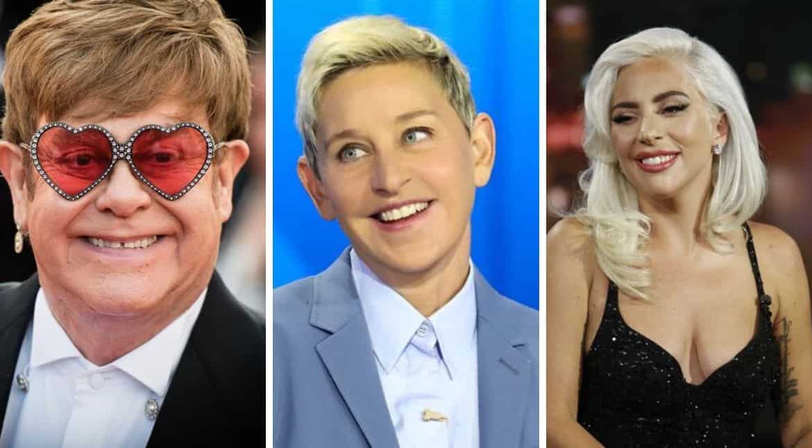 Celebrating Hollywood's LGBTQ icons: From Lady Gaga to Elton John ...