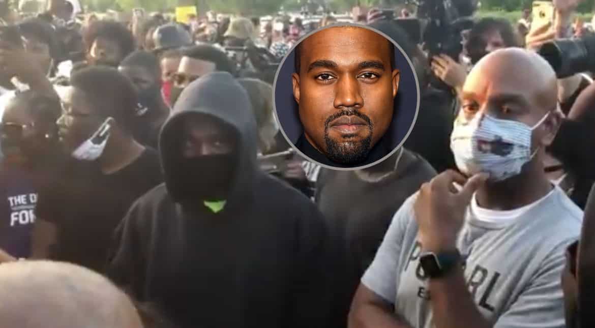 Kanye West joins #BlackLivesMatter protest in addition to $2 million ...