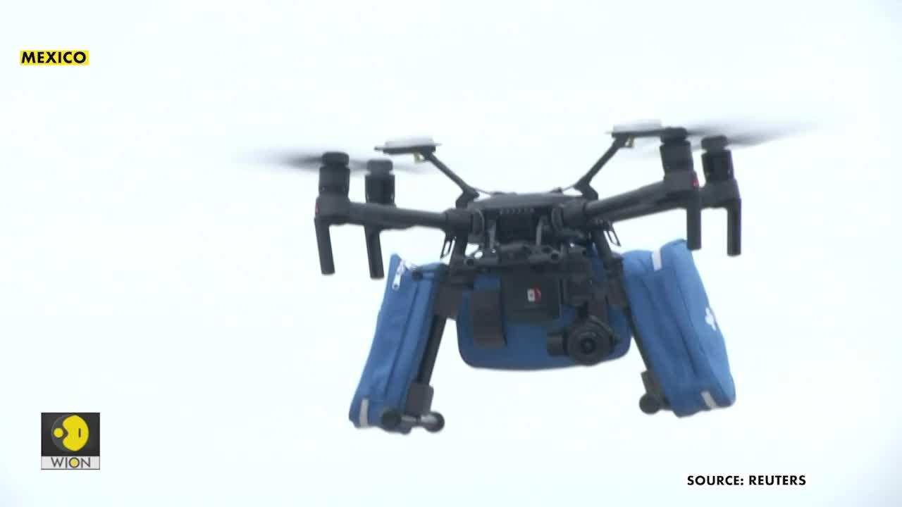 High-flying face masks arrive at Mexican hospitals by drone - Edge News