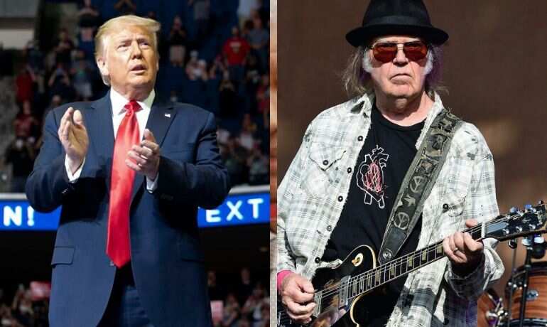 Neil Young ends copyright suit against Donald Trump - Entertainment News