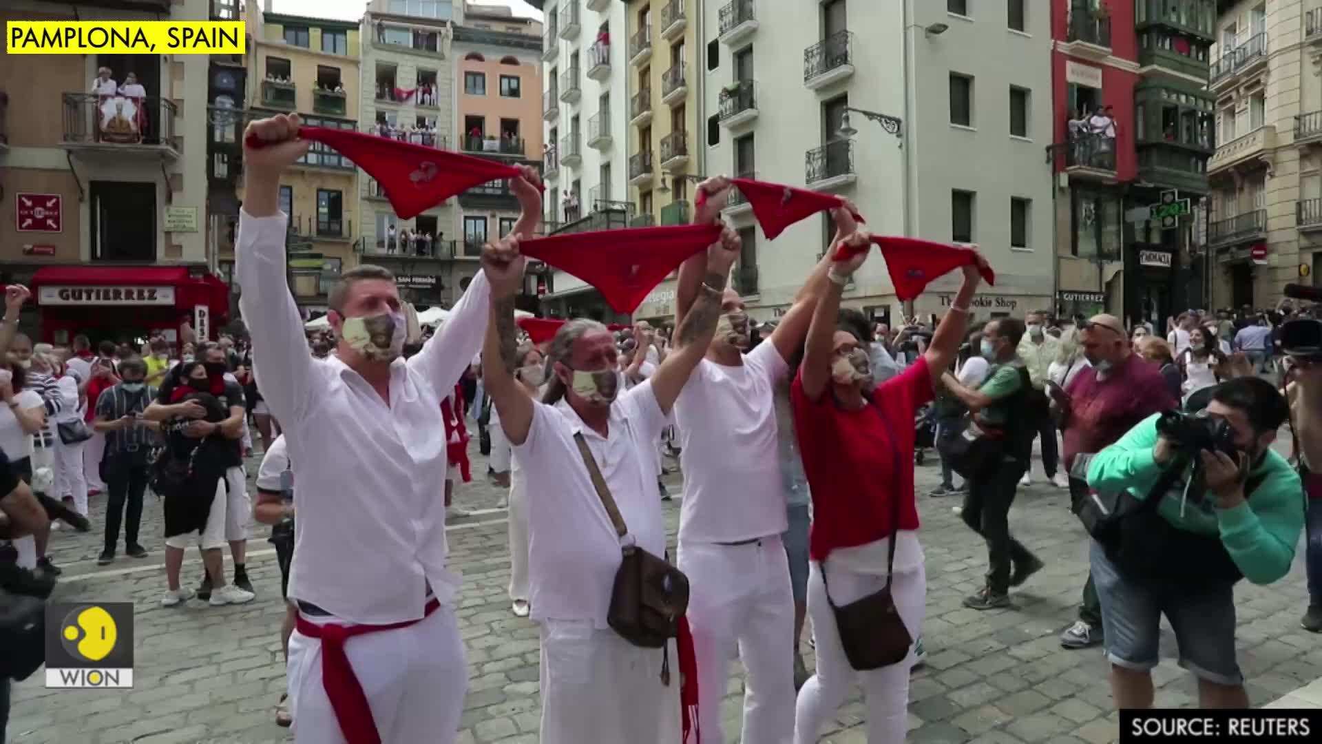 With bull running cancelled, Pamplona's festival has a subdued start ...