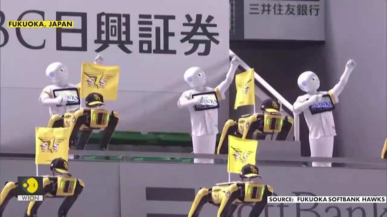 Dancing robots replace fans at Japanese baseball game - Edge News