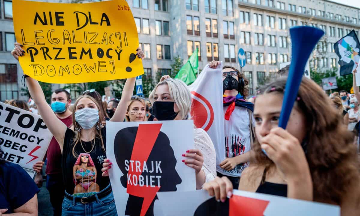 Poland decides to quit treaty on violence against women, protests ...