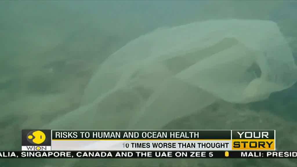 Plastic pollution in Atlantic ocean | Pollution 10 times more than ...