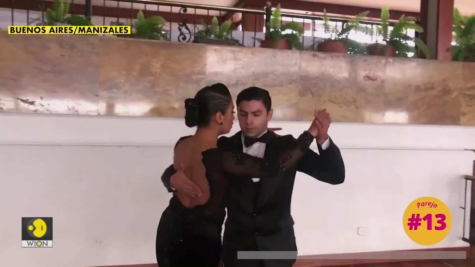 Colombia dancer celebrates winning tango world cup - Edge News