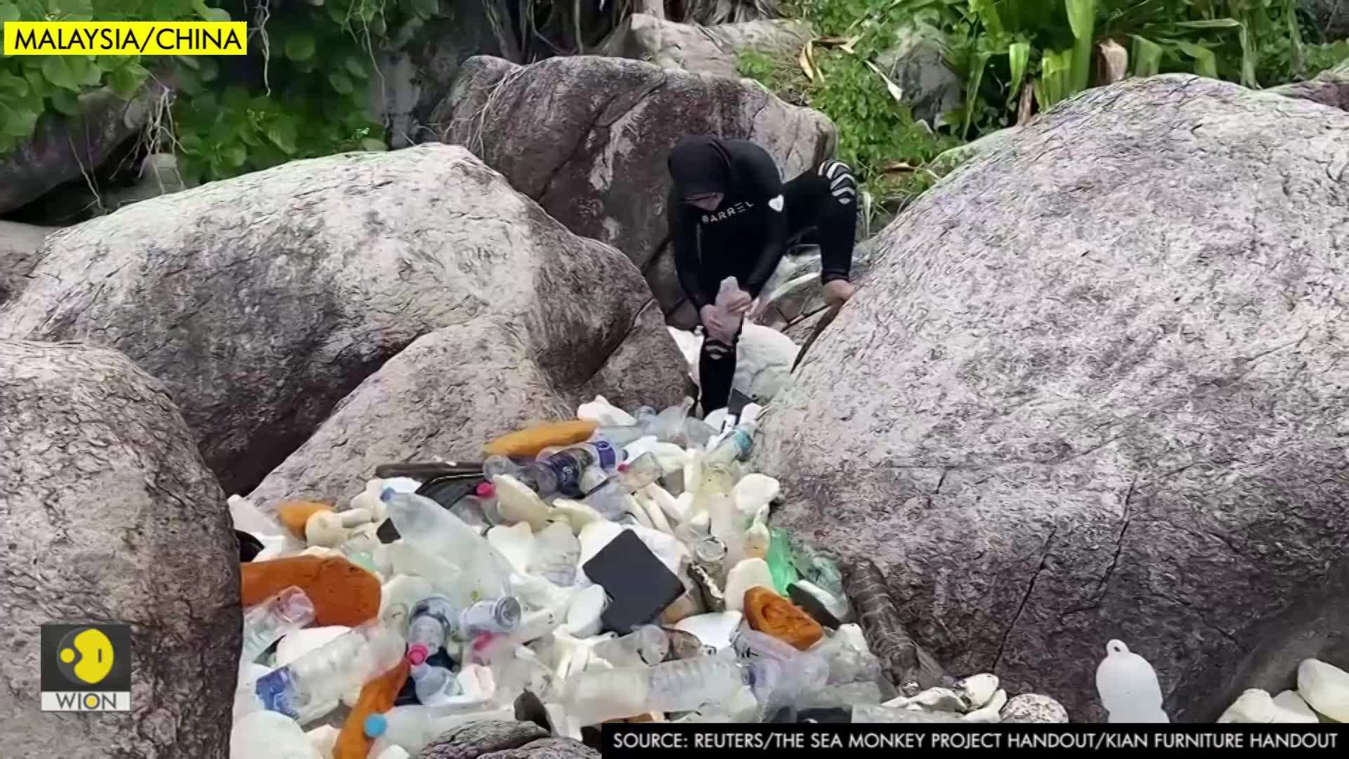 Malaysian recycler transforms ocean-bound plastic waste into furniture ...