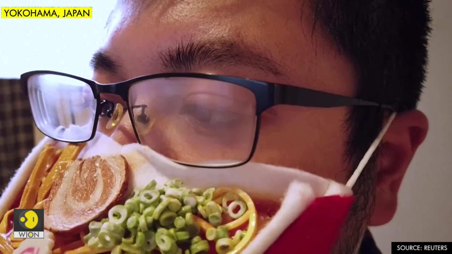 Japanese artist creates "ramen mask" for foggy glasses - Edge News