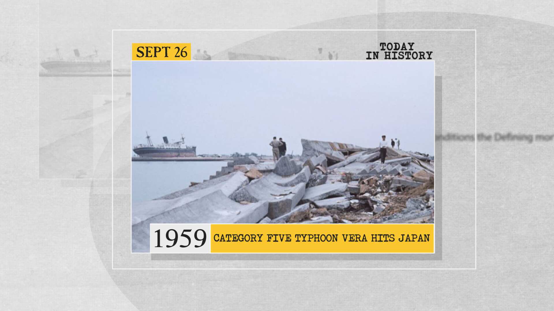 September 26 in history: Battle of Polygon, Typhoon Vera in Japan and ...